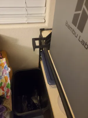 2mm wall Bambu Lab - Filament Poop Chute - X1, X1C and P1P, P1S by BenjaminP - MakerWorld