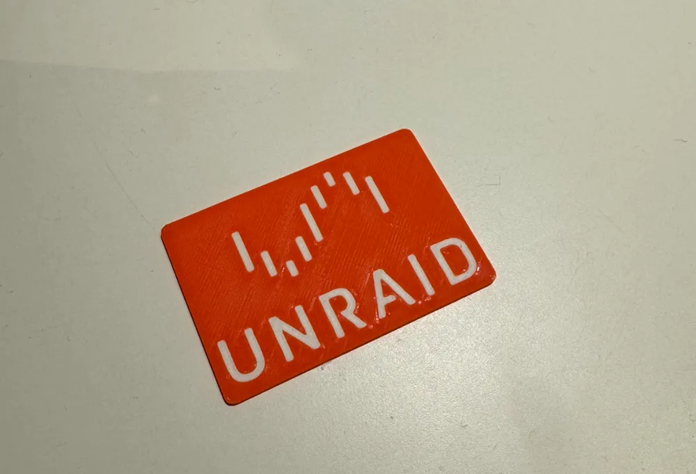 Unraid Logo/Badge by Stigern - MakerWorld