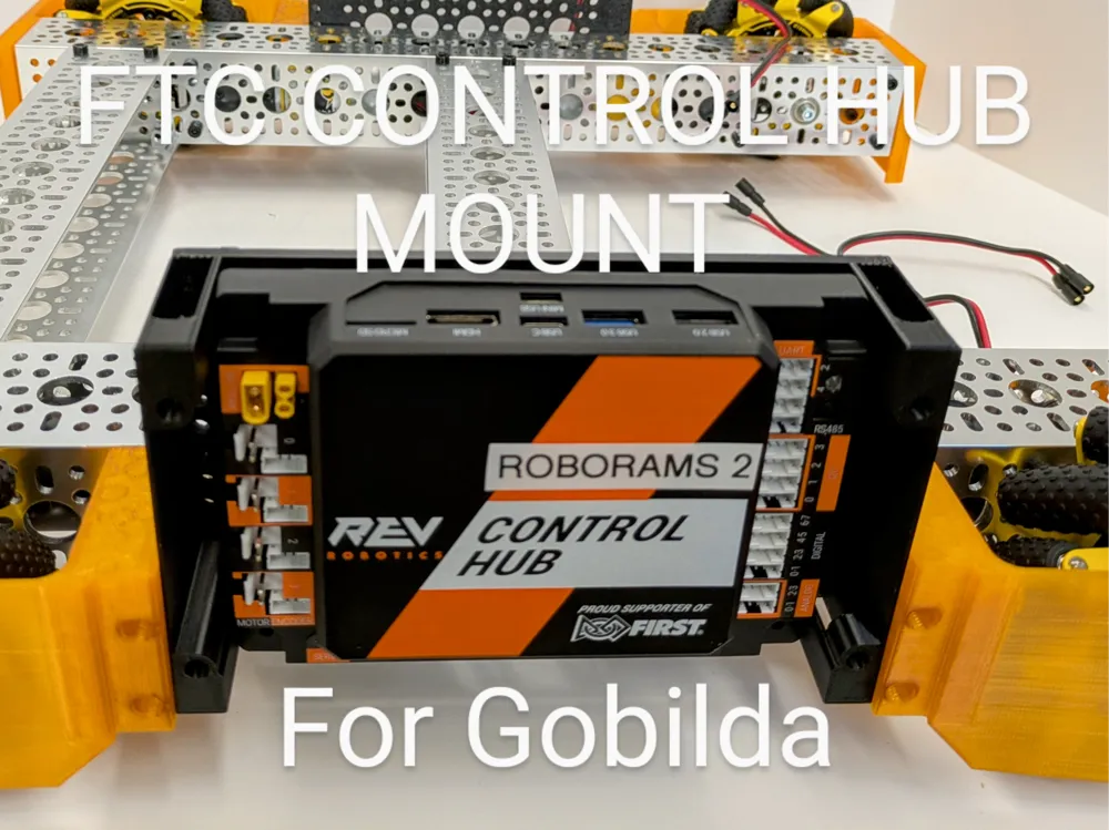 FTC Robotics REV Control Hub Mount for Gobilda by dfost30 MakerWorld ...