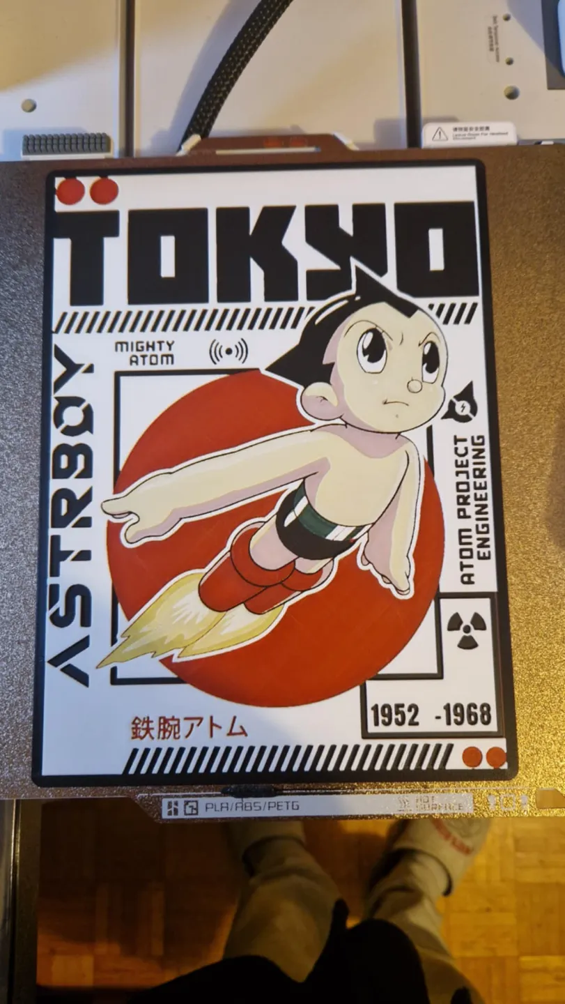 Astro Boy Hueforge by Dakiren MakerWorld: Download Free 3D Models
