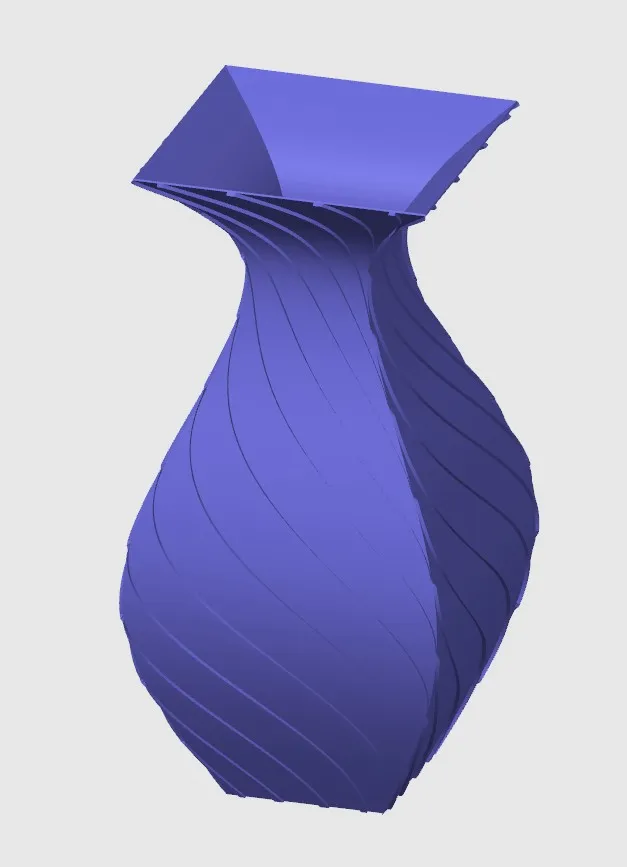 Square Spiral Vase by miker73 - MakerWorld