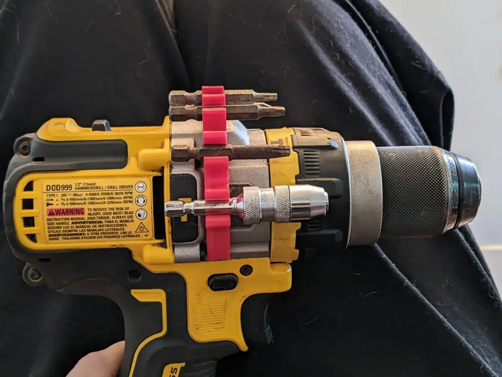 DeWalt Bit Clip Remixed by Kasio - MakerWorld
