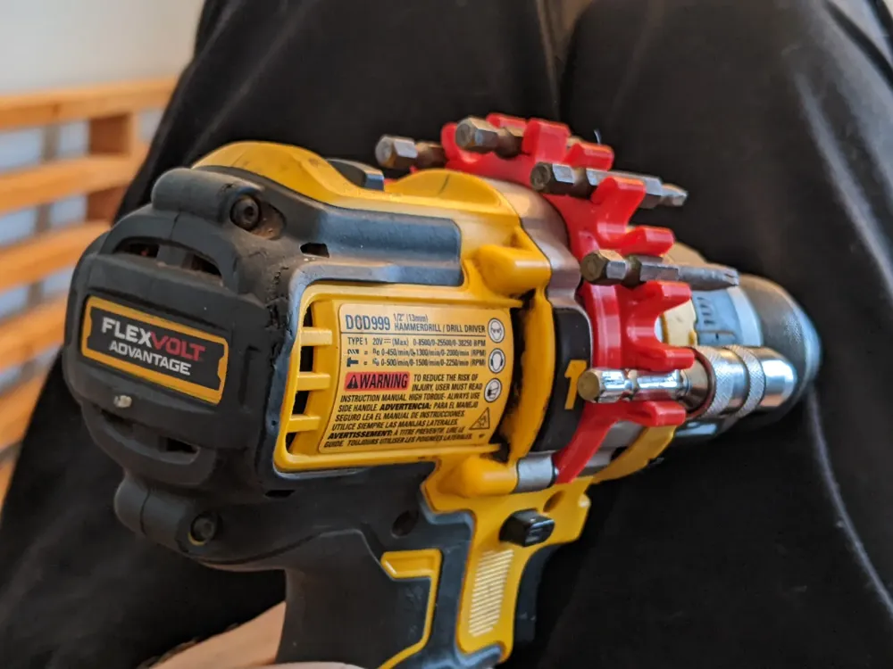 DeWalt Bit Clip Remixed by Kasio - MakerWorld