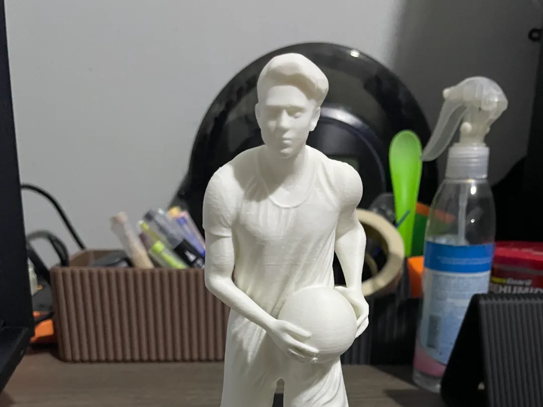 Basketball Player Sculpture - Free 3D Print Model - MakerWorld