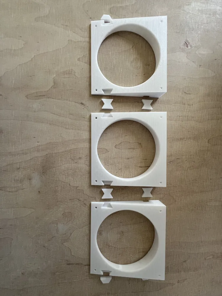 Angled 120mm PC Fan Mount – V1 - Free 3D Print Model - MakerWorld