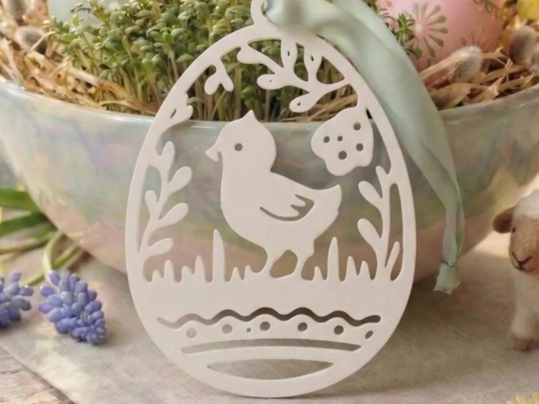 Easter Eggs Decoration to hanging - Free 3D Print Model - MakerWorld