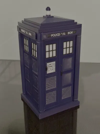 Tardis Doctor Who Remixed by Crow0197 MakerWorld: Download Free 3D Models