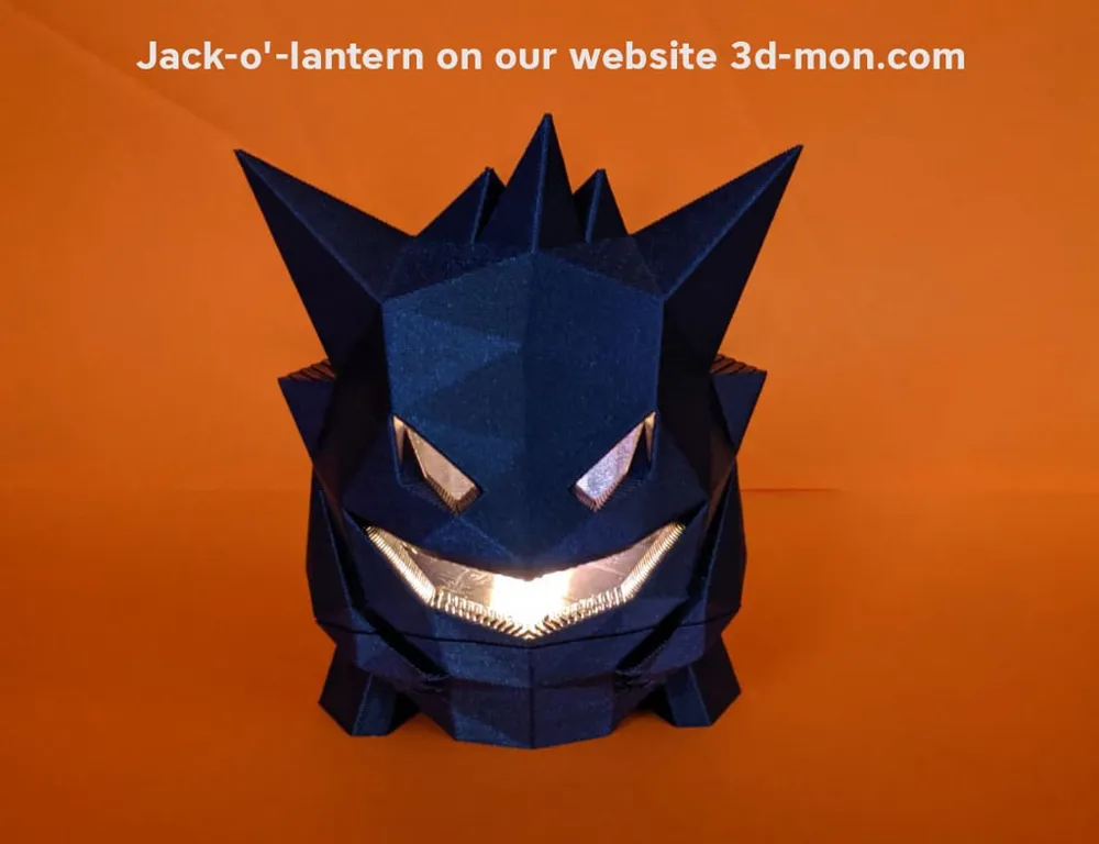 Gengar Low-poly Pokemon by 3Demon by 3Demon - MakerWorld