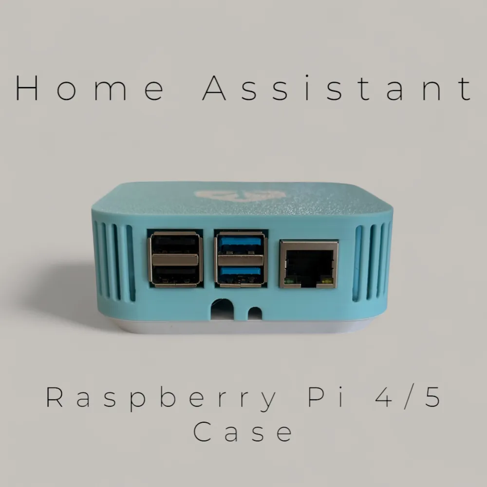 Raspberry Pi 4/5 Home Assistant Case by vintage89 MakerWorld: Download ...