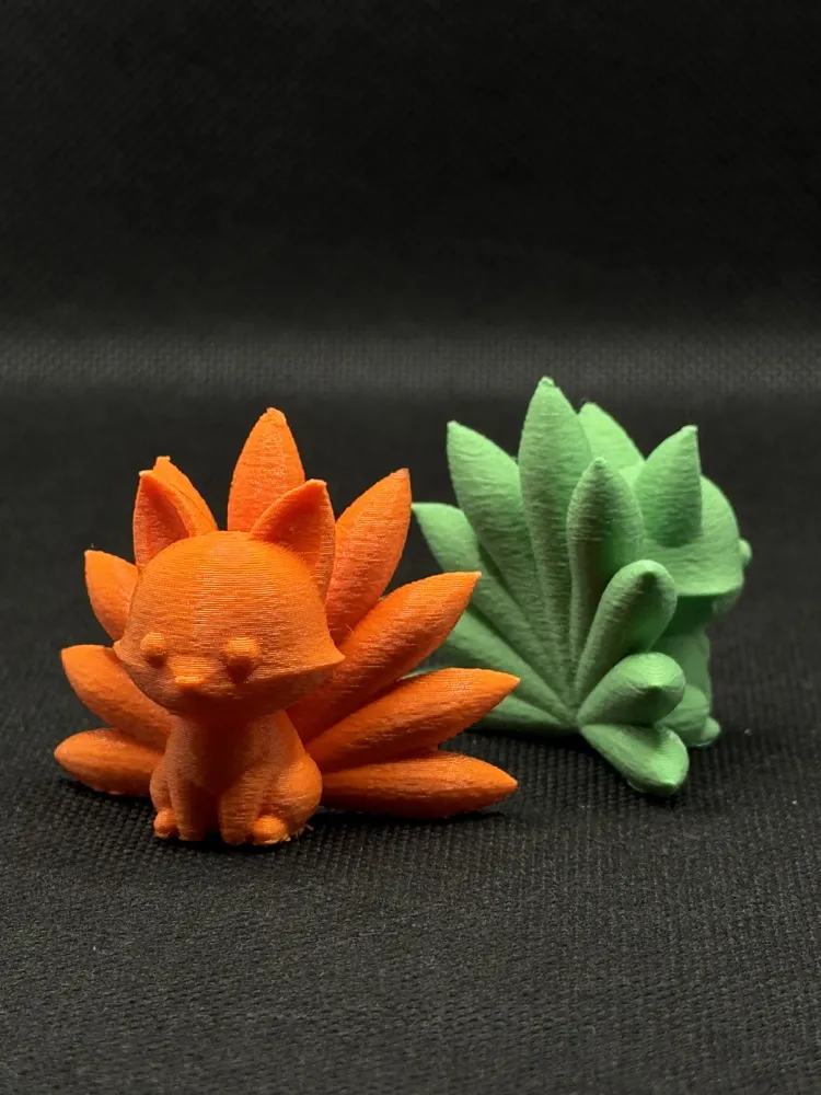 Nine-tailed Fox - Chibi - Naruto - Free 3D Print Model - MakerWorld