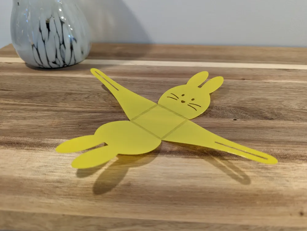 2 layer Folding Bunny by JEP - MakerWorld