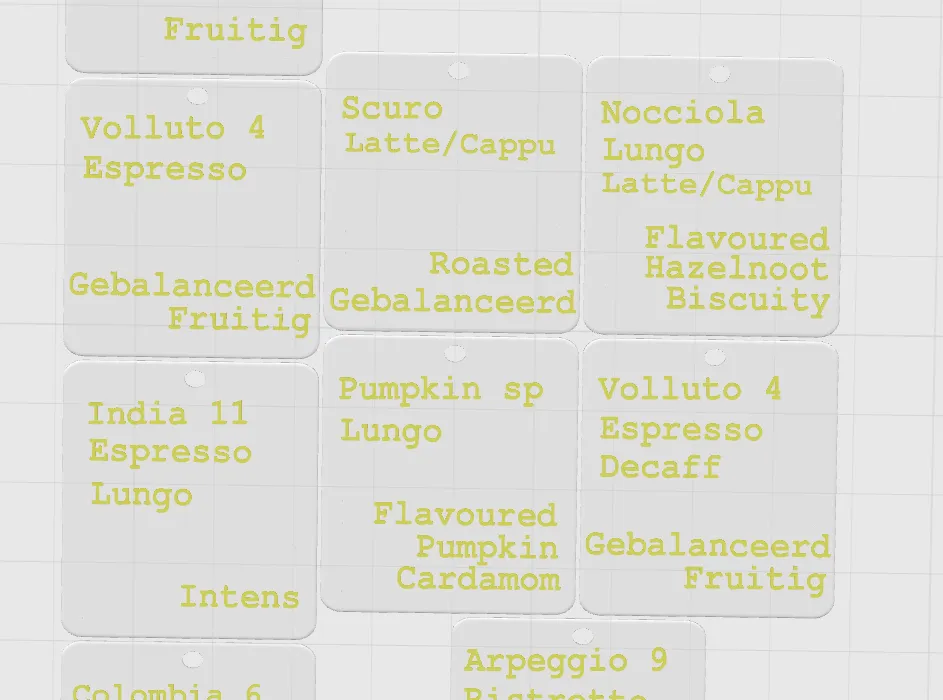 Nespresso Label - Free 3D Print Model - MakerWorld