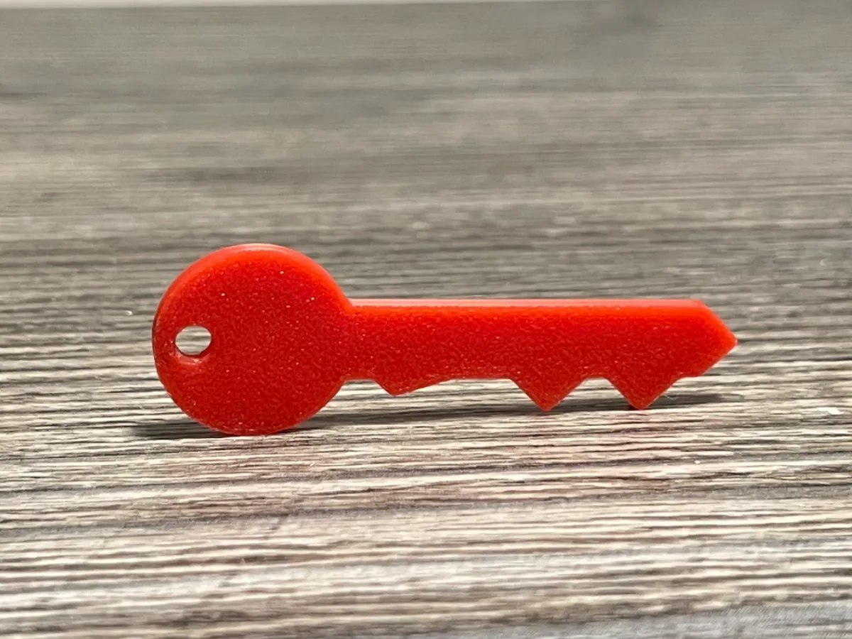 Key keyring - Free 3D Print Model - MakerWorld