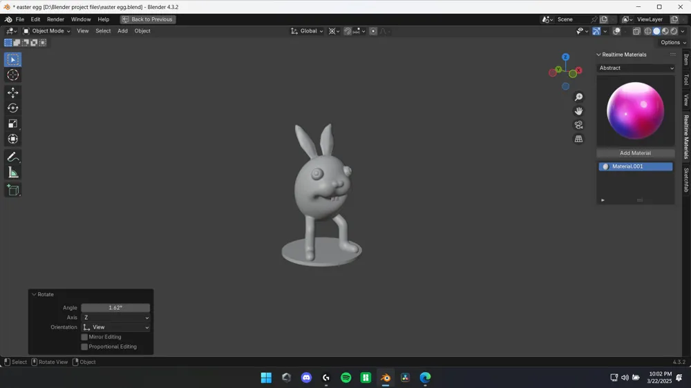 Tod the egg bunny! by user_93613853 - MakerWorld