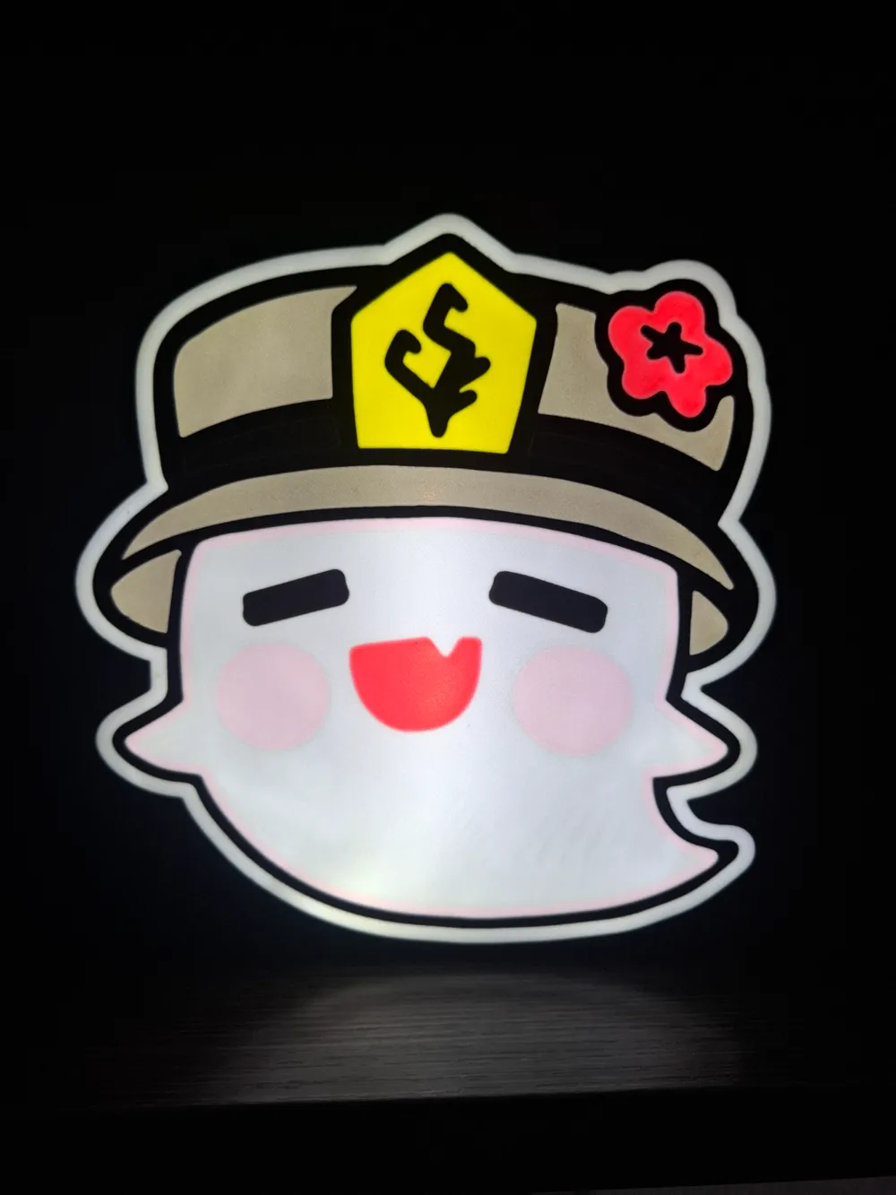 Hu Tao Genshin Impact Ghost Table Lamp by BMaker - MakerWorld