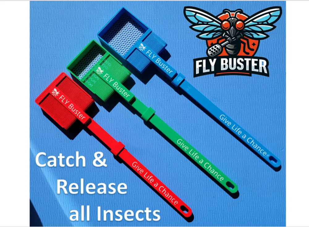 Fly Buster / Fly Swatter - Catch & Release Insects by H2Jack Concepts ...