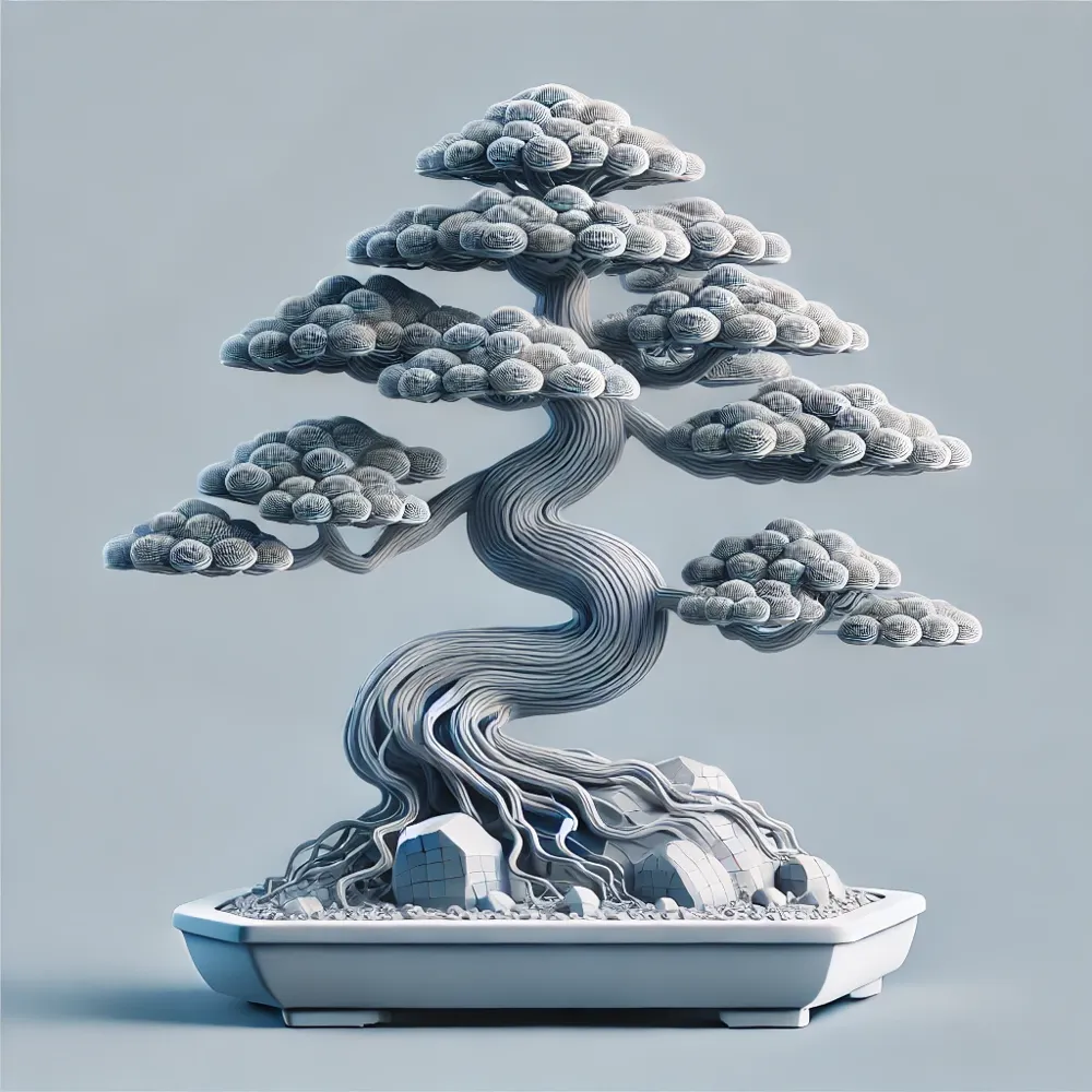 Bonsai Tree No.1 - Free 3D Print Model - MakerWorld
