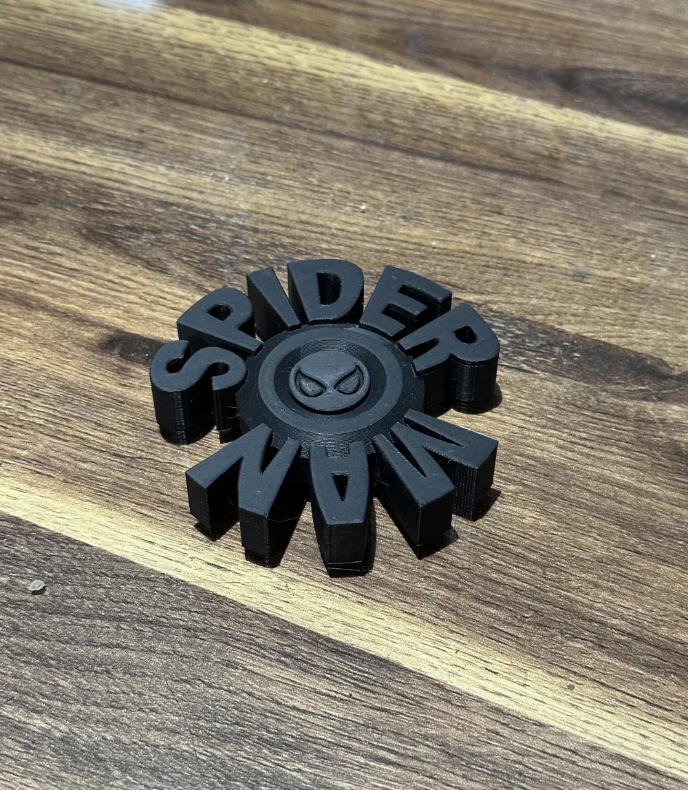 SPIDER-MAN FIDGET TOY / SPINNER / PRINT IN PLACE by Sektor 7 Studios ...