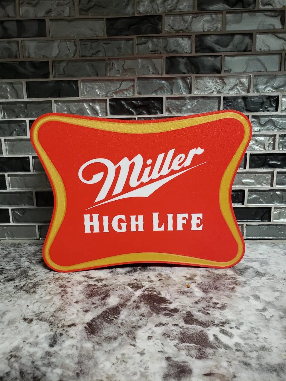 Miller High Life Light Box by FrozenNorth - MakerWorld