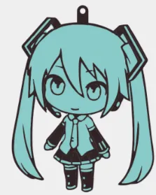 Miku Keychain by ChippyZorua - MakerWorld