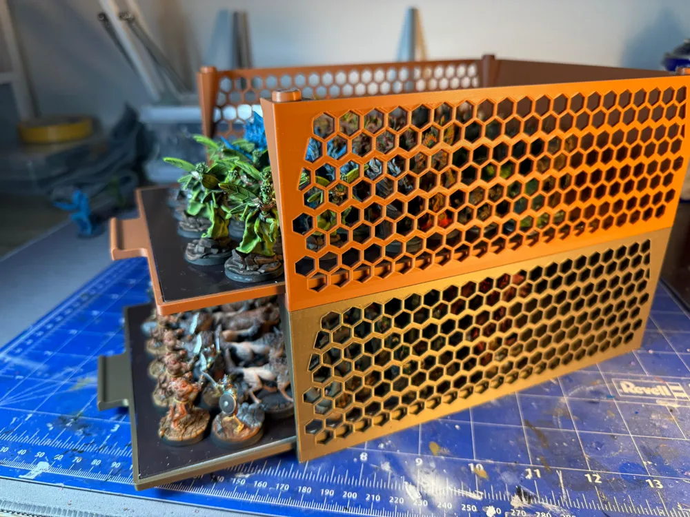 Infinite mini tray system by Scimini MakerWorld: Download Free 3D Models