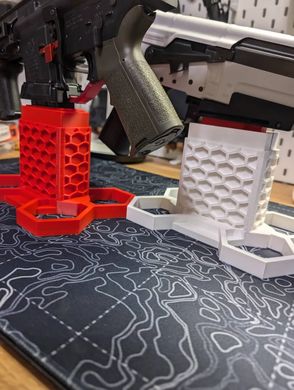 Airsoft Universal Stand AK & M4 Mags by Samboxing - MakerWorld