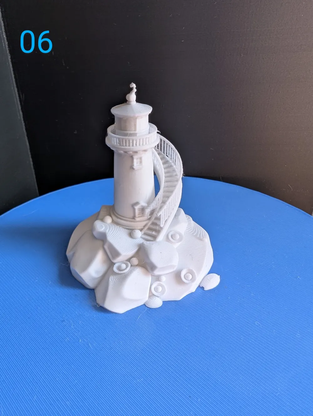 Lighthouse On The Rocks miniature Collection by Wizualizer MakerWorld ...