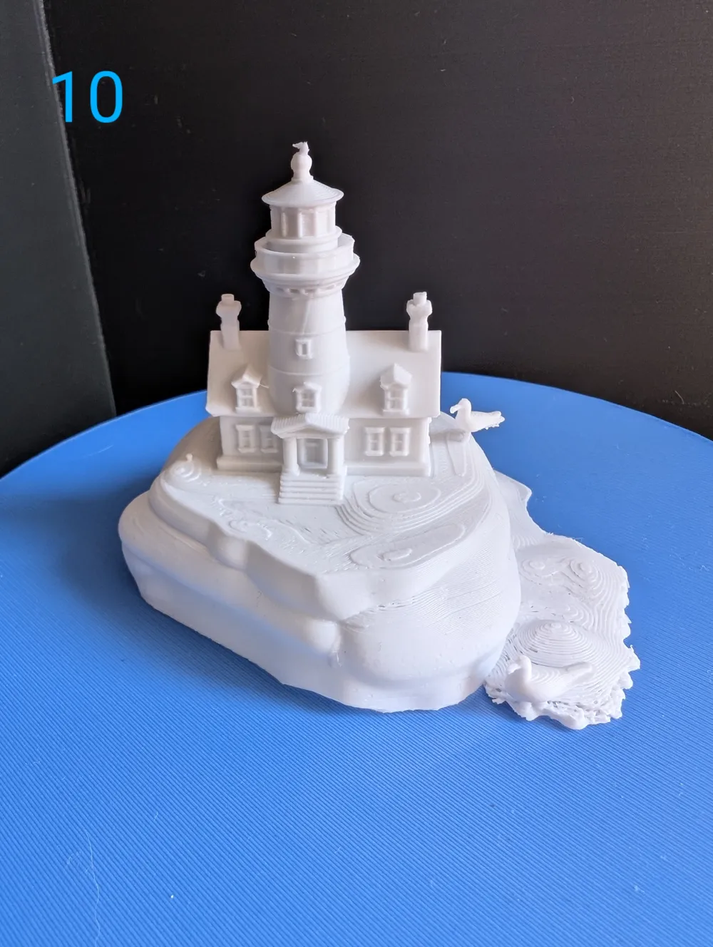 Lighthouse On The Rocks miniature Collection by Wizualizer MakerWorld ...