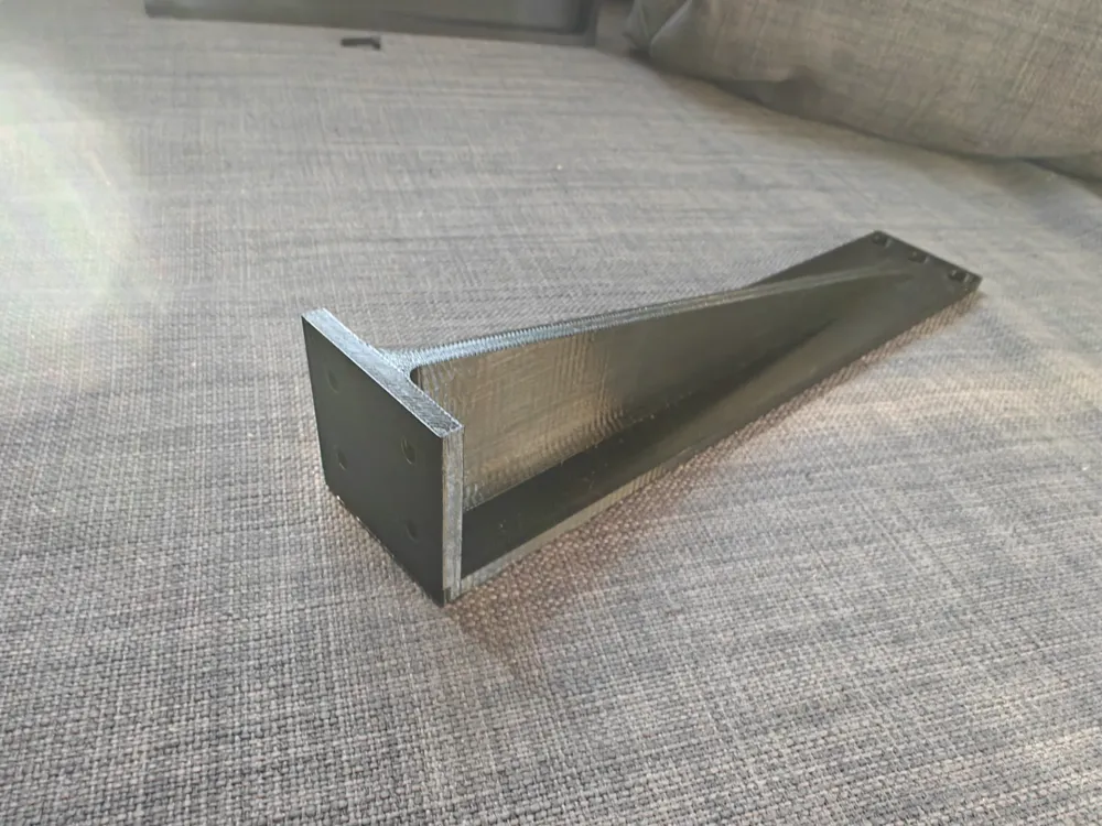19" rack blanking plate 1u reinforced by stijn - MakerWorld