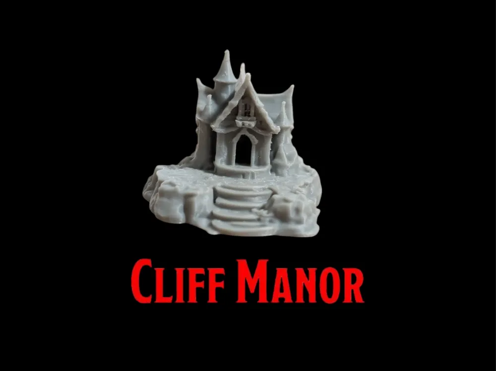 Mansión de Acantilado DnD por MikeGyver - MakerWorld