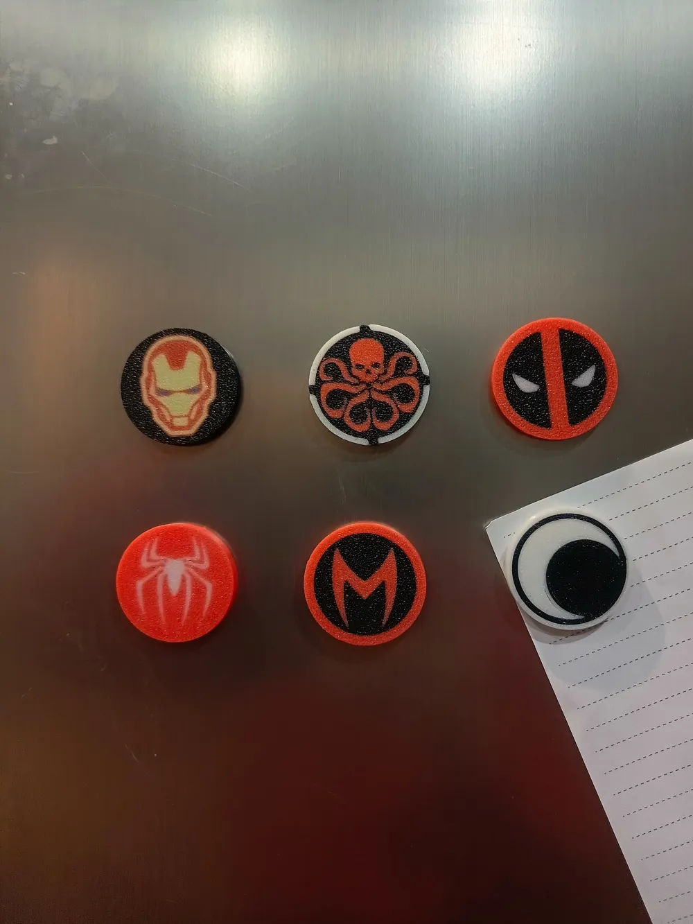 Marvel Viral Icon Magnets set - Free 3D Print Model - MakerWorld