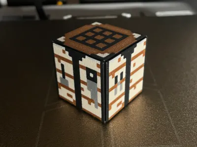 Minecraft Crafting Table by kirimba MakerWorld: Download Free 3D Models