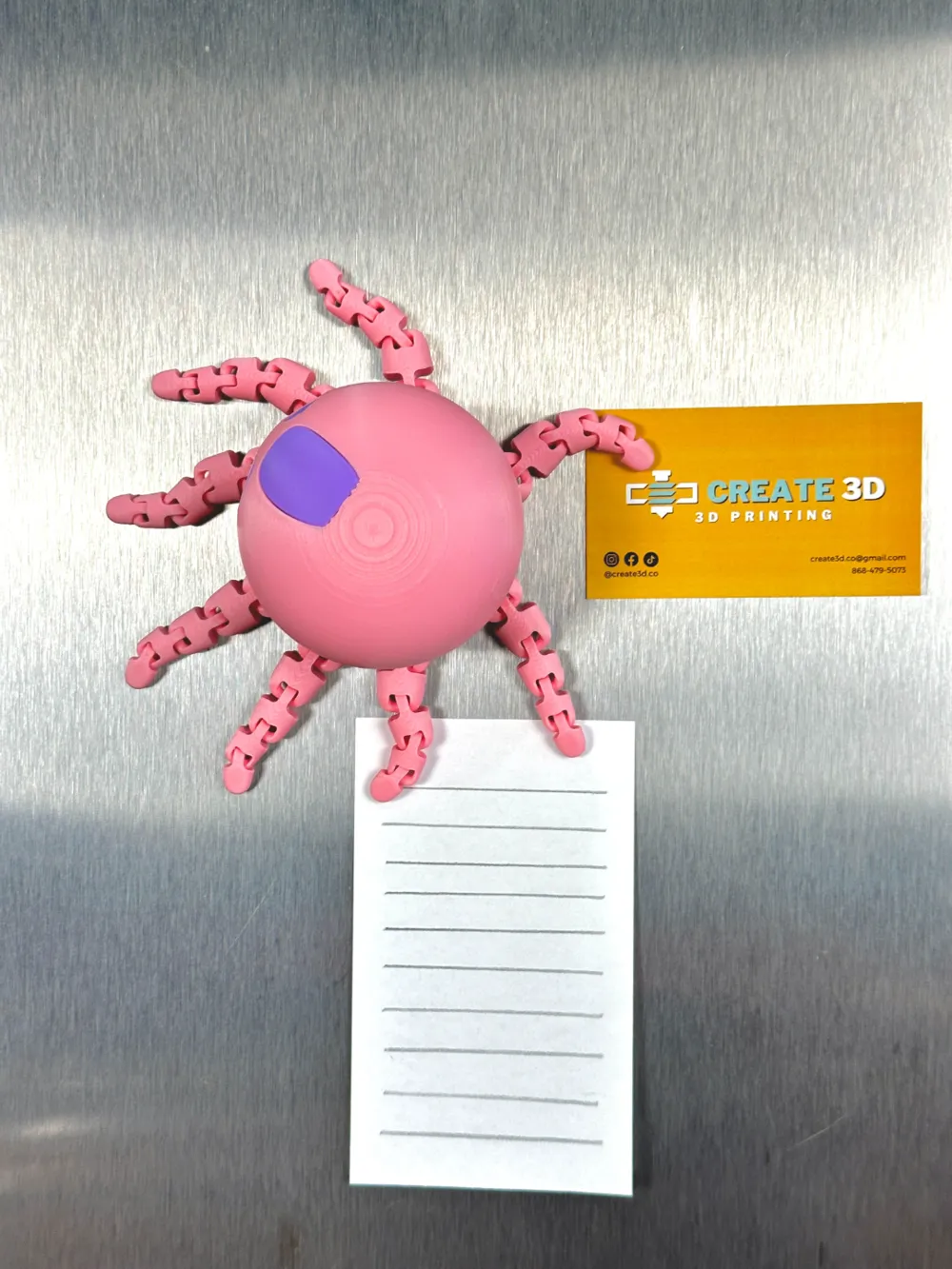 Bob Esponja Medusa Imán Grande por create3d.co MakerWorld: Descarga Modelos 3D Gratuitos