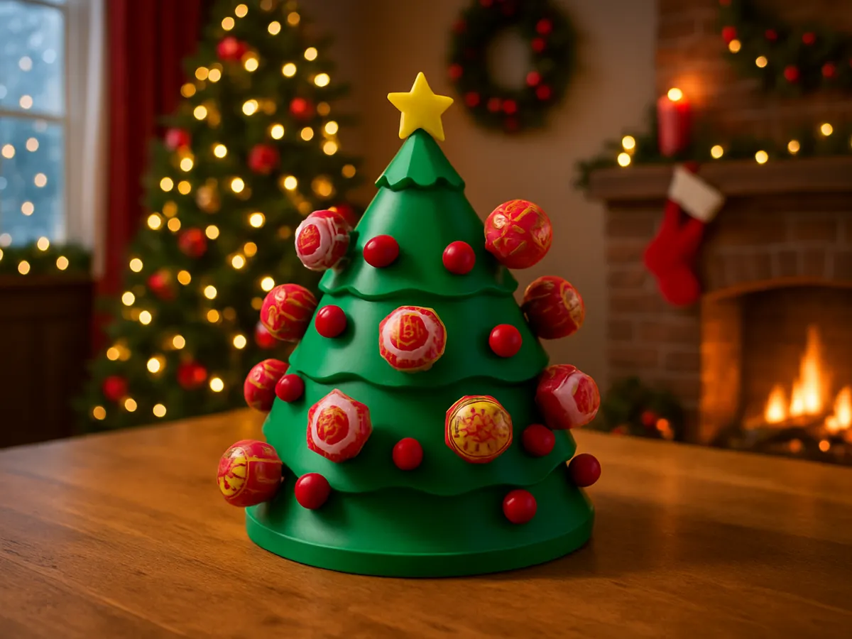 Christmas Tree Chupa Chups by Francesco MakerWorld: Download Free 3D Models