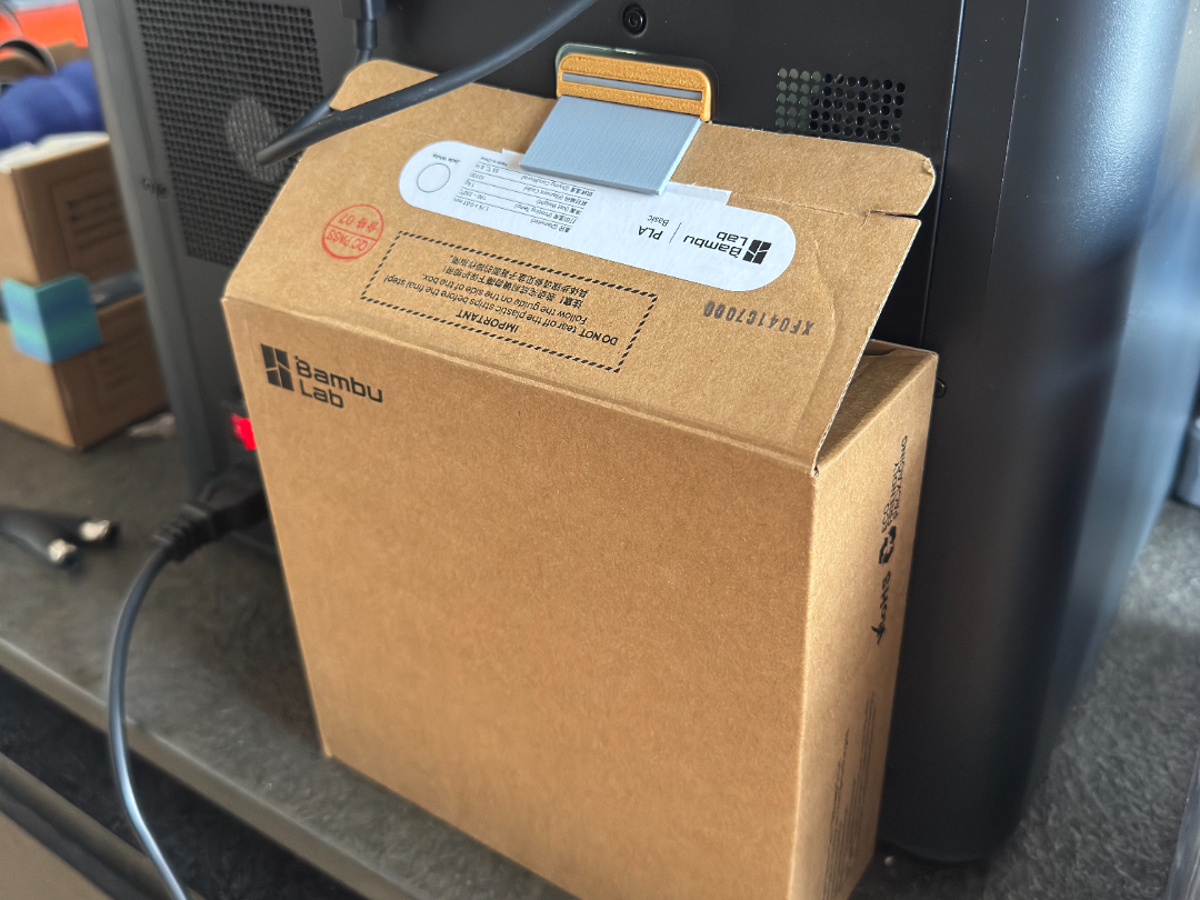 A mere 10g modification! Repurposing a Bamboo Lab spool filament box into a P1P waste bin by ...