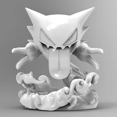 Haunter 3D Pokémon Pokemon Figure Pokemon by ABC3D Models MakerWorld ...