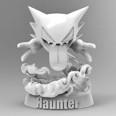 Haunter 3D Pokémon Pokemon Figure Pokemon by ABC3D Models MakerWorld ...