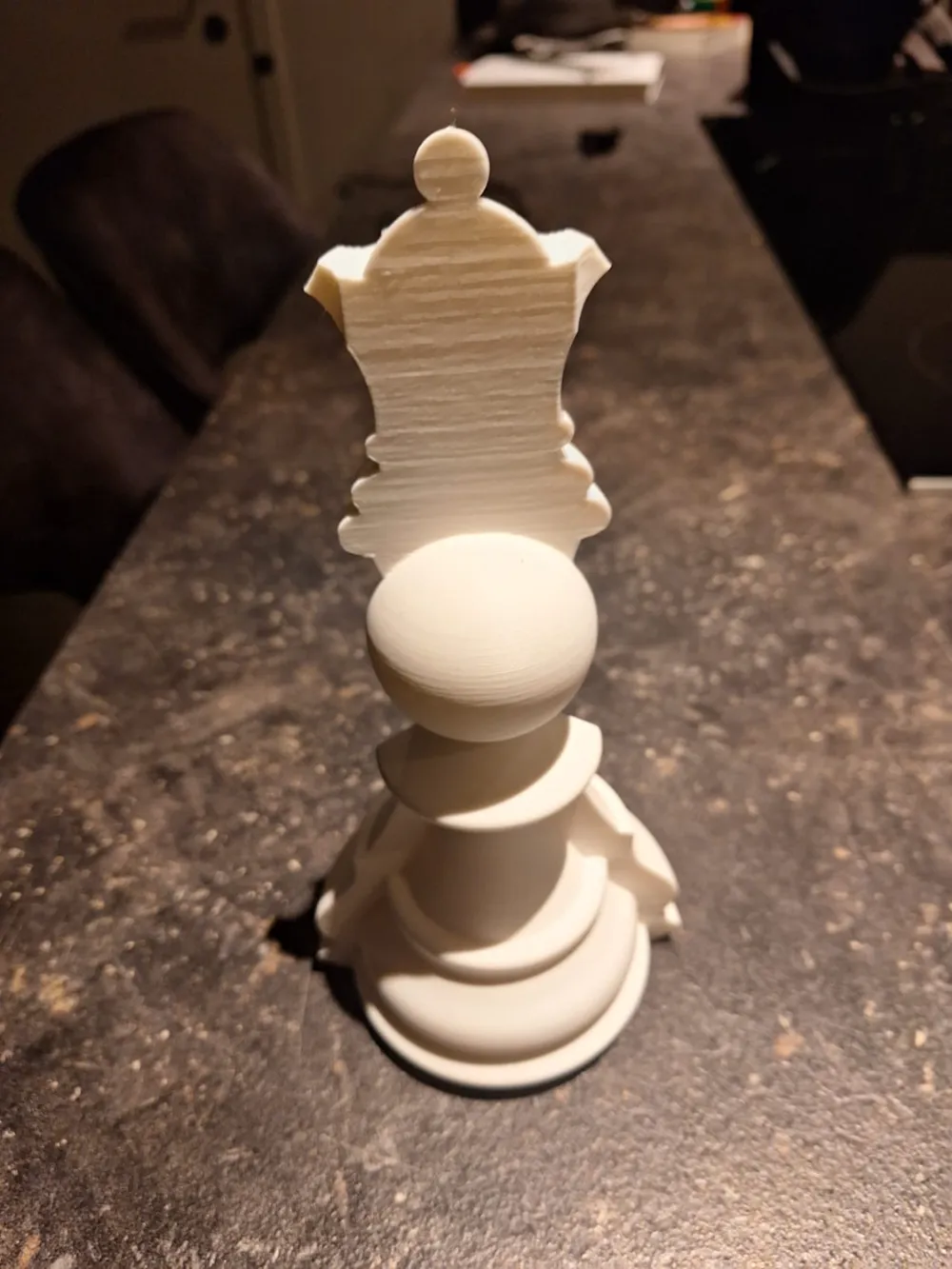 Pawn/Queen Sculpture by robheynickx - MakerWorld