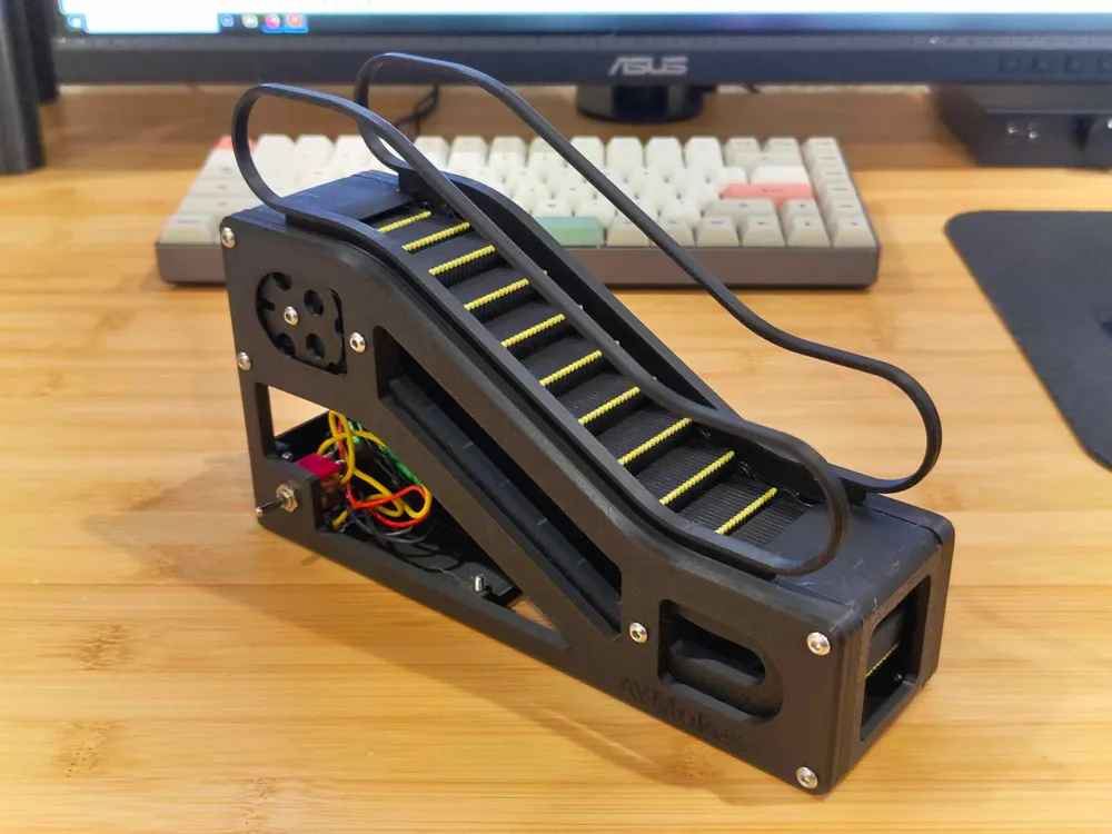 Motorized Escalator Model - Redux Remixed by AlexY_ - MakerWorld