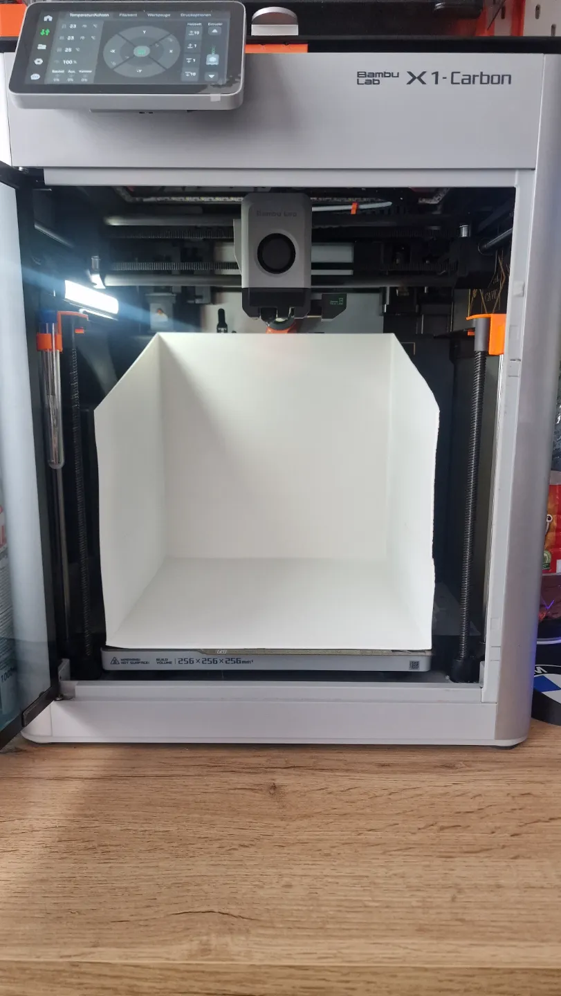 Fotobox Photo Box für X1 und P1 Foto Box Studio by 3DMetalCave - MakerWorld