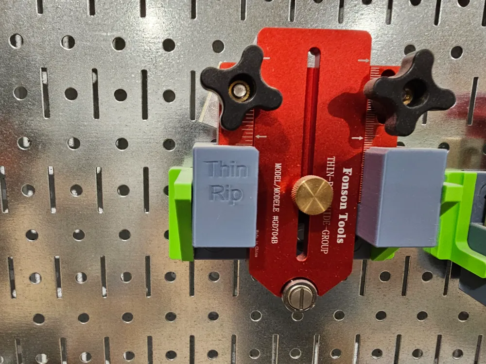 thin rip jig Wall Control mount by Oclure - MakerWorld