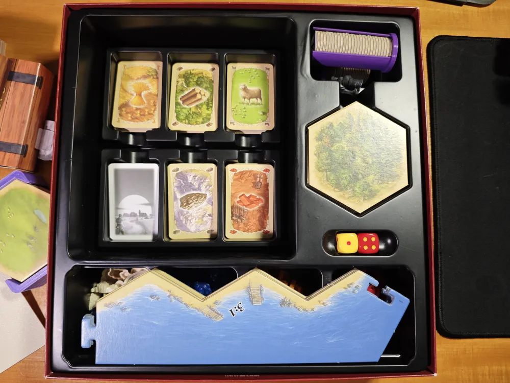 CATAN - insert for base game by Borrajo MakerWorld: Download Free 3D Models