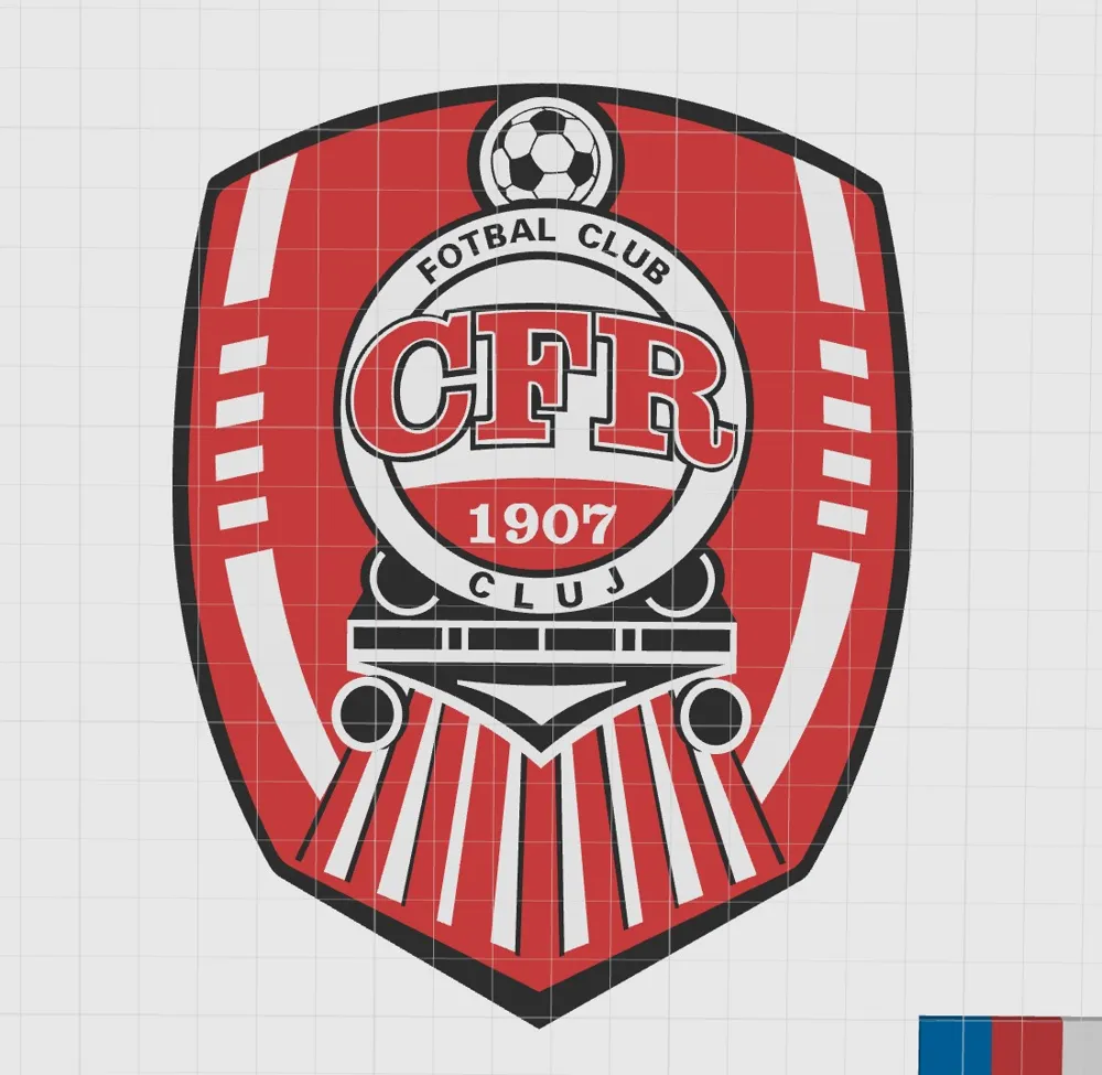 CFR CLUJ LOGO by Florin - MakerWorld