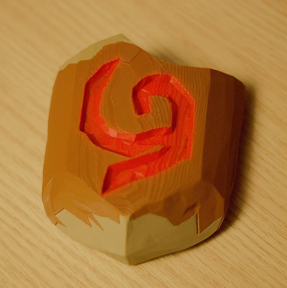 Deku Shield from Ocarina of Time - Free 3D Print Model - MakerWorld