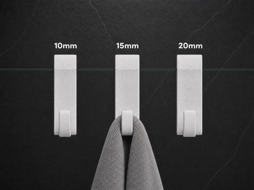 Shower Hanger - 3 Sizes - Free 3D Print Model - MakerWorld