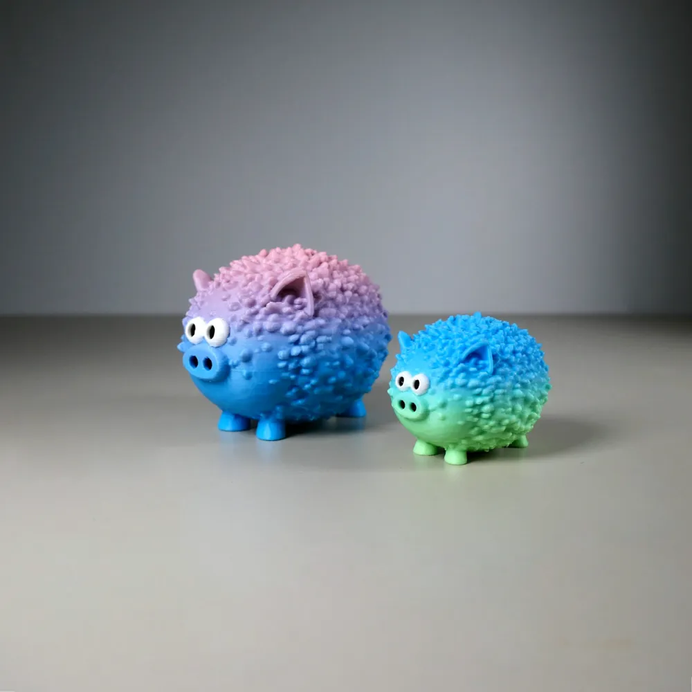 Knobbly Pig: fidget and sensory aid by 3DPrintBunny MakerWorld ...