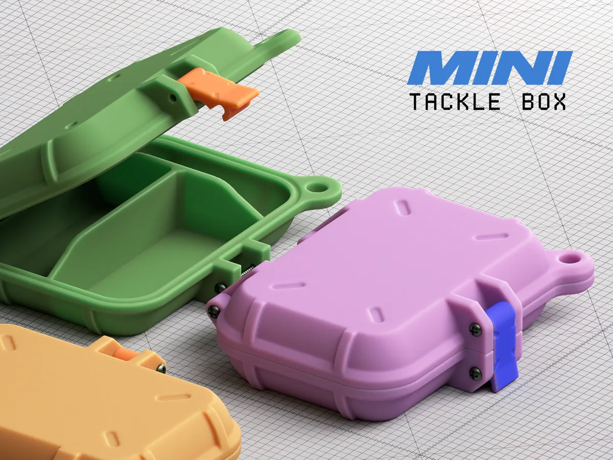 Mini Tackle Box - Free 3D Print Model - MakerWorld