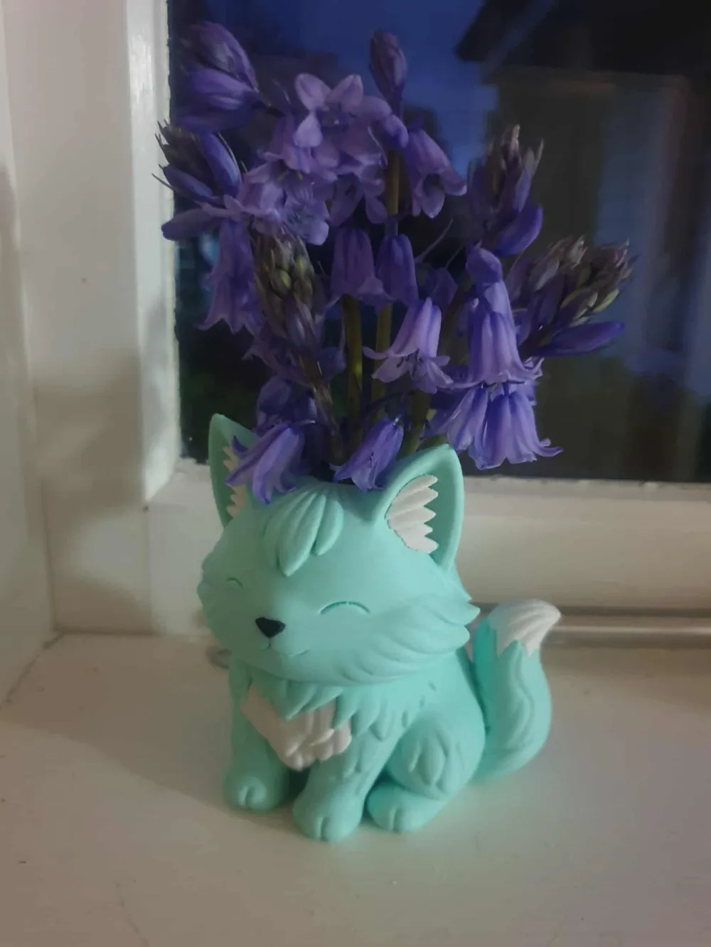 Fluffy Cat Planter Plant Pot - Free 3D Print Model - MakerWorld