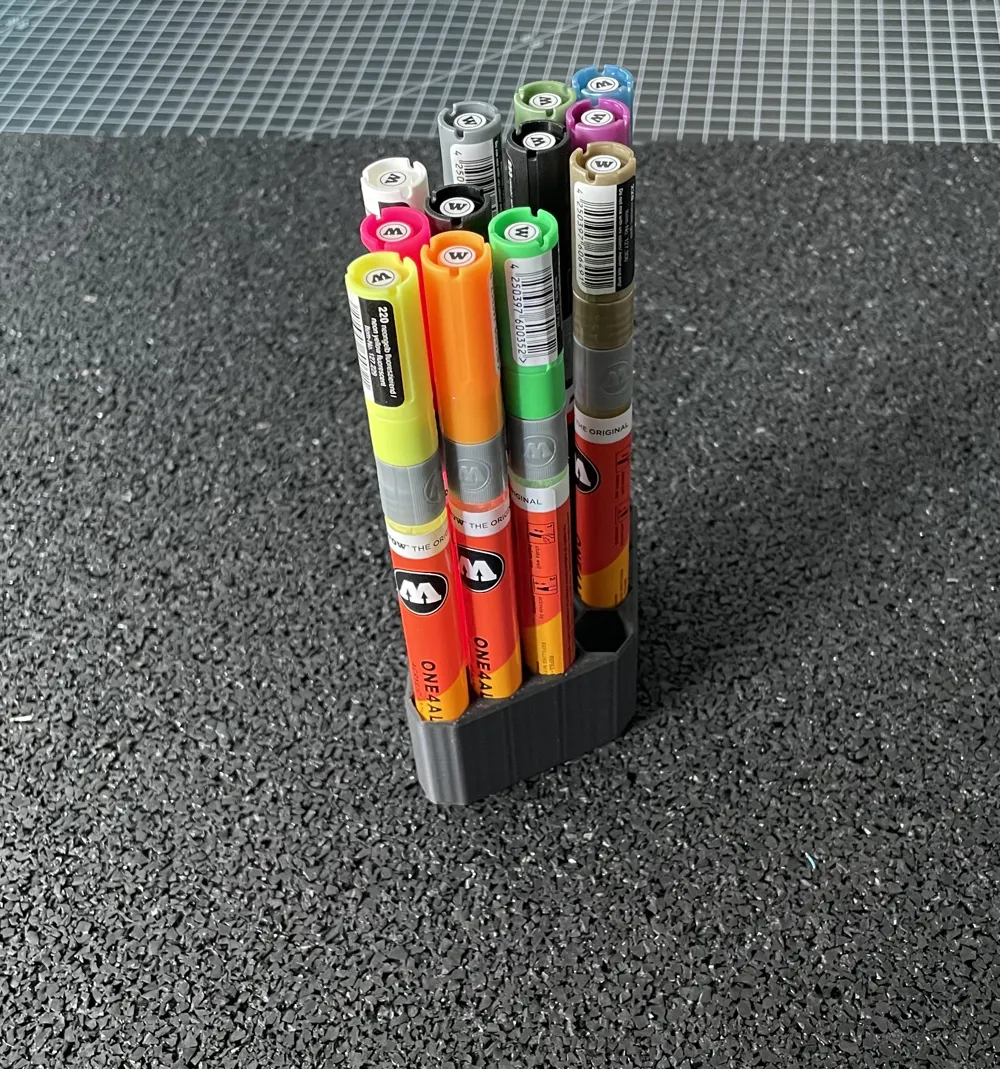 Stifthalter Acryl Marker / Pen holder acrylic markers by Jenson.hainke ...