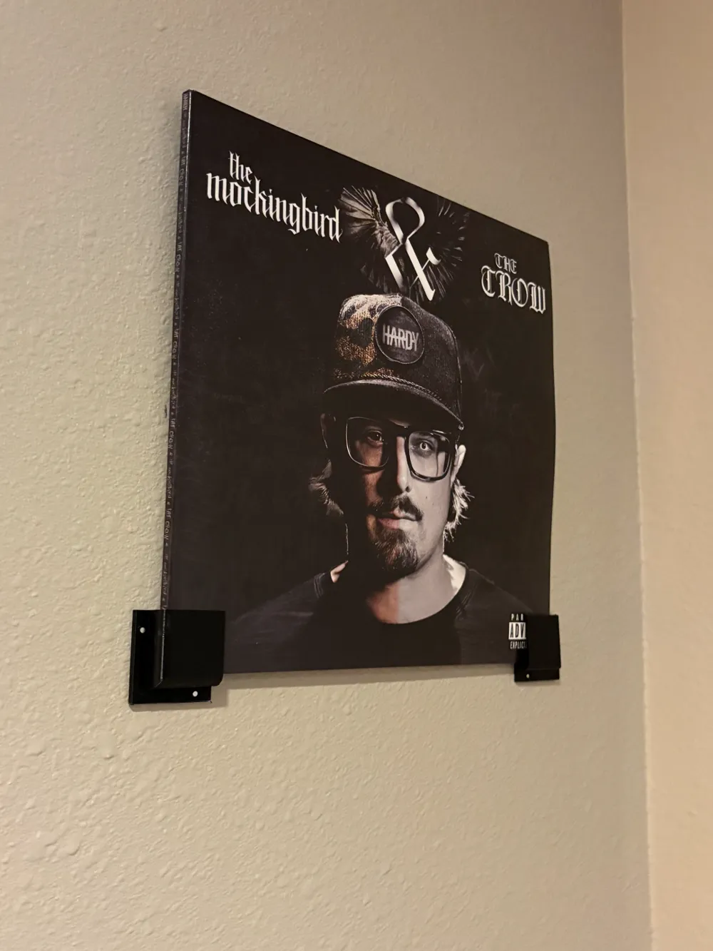 Vinyl Record Display Wall Mount by Mottprints - MakerWorld